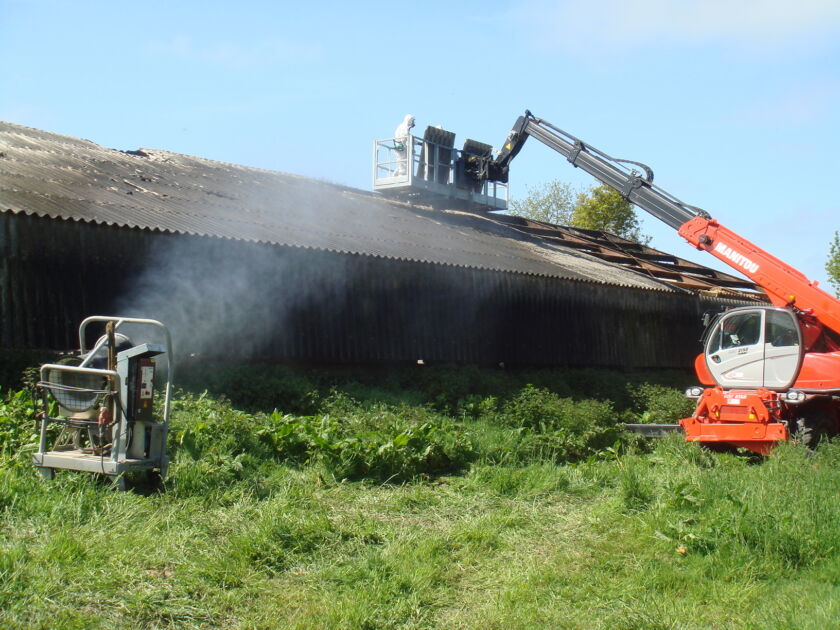 Dust control CO2 Démolitions - Spraystream