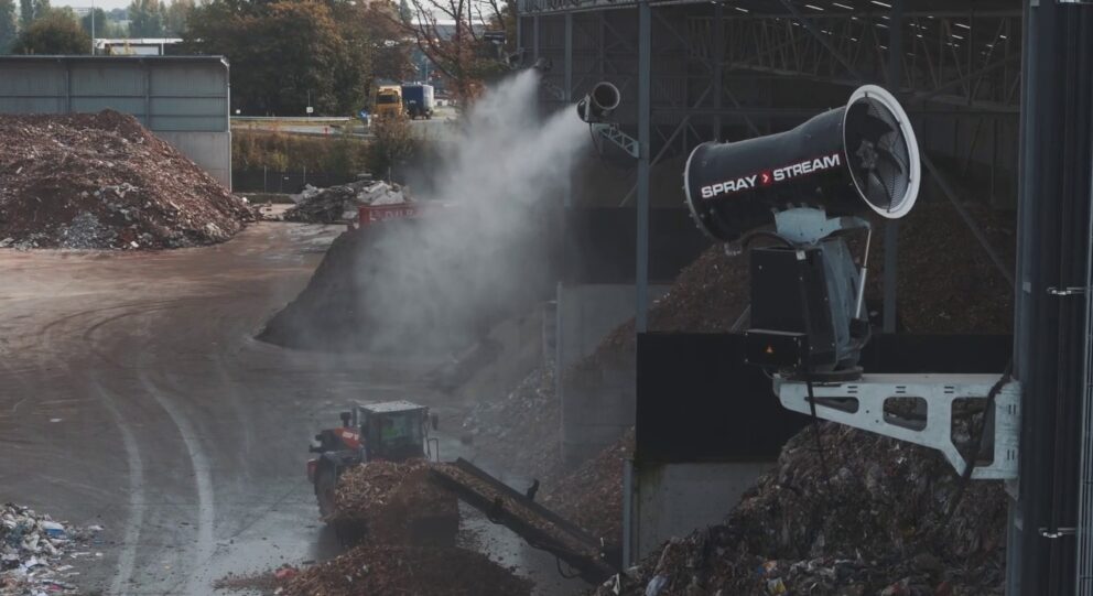 Pioneer in industrial dust suppression systems - Spraystream