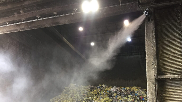 Pioneer in industrial dust suppression systems - Spraystream