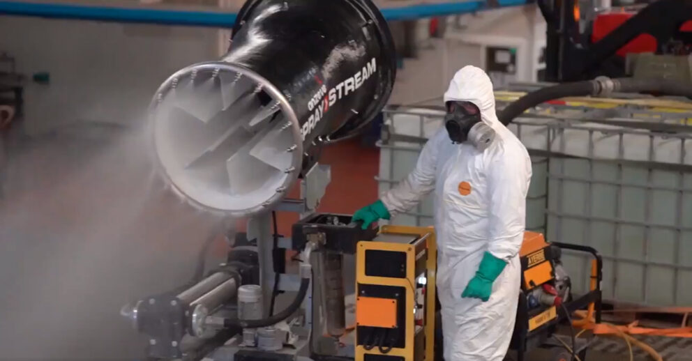 Pioneer in industrial dust suppression systems - Spraystream