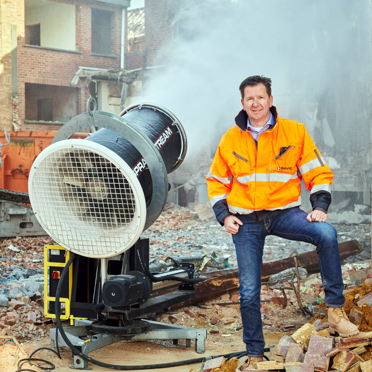 Innovative dust control solutions - Spraystream